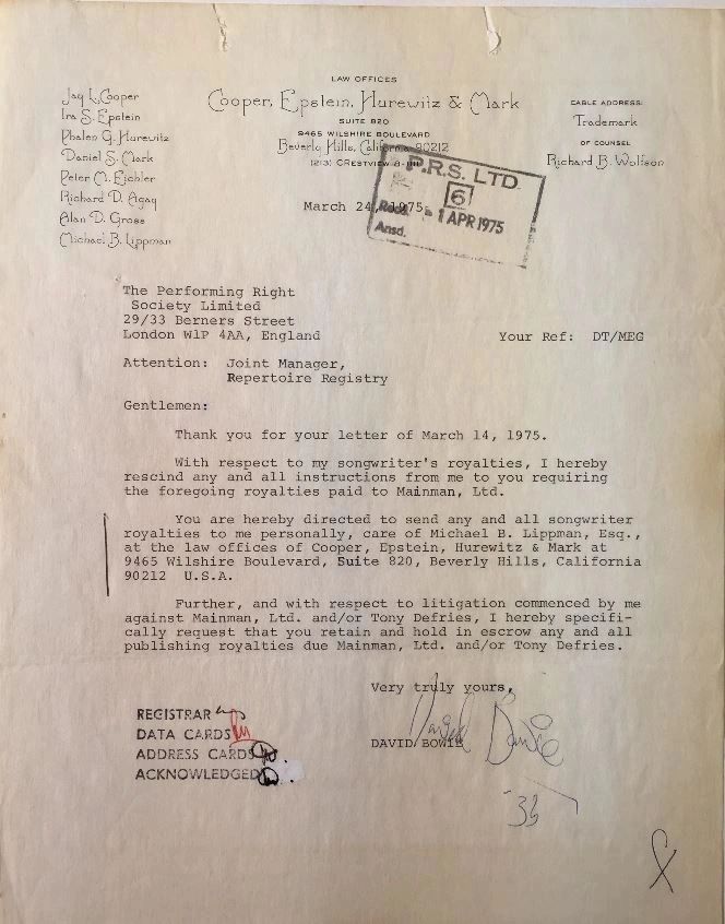 DB and Michael Lippman